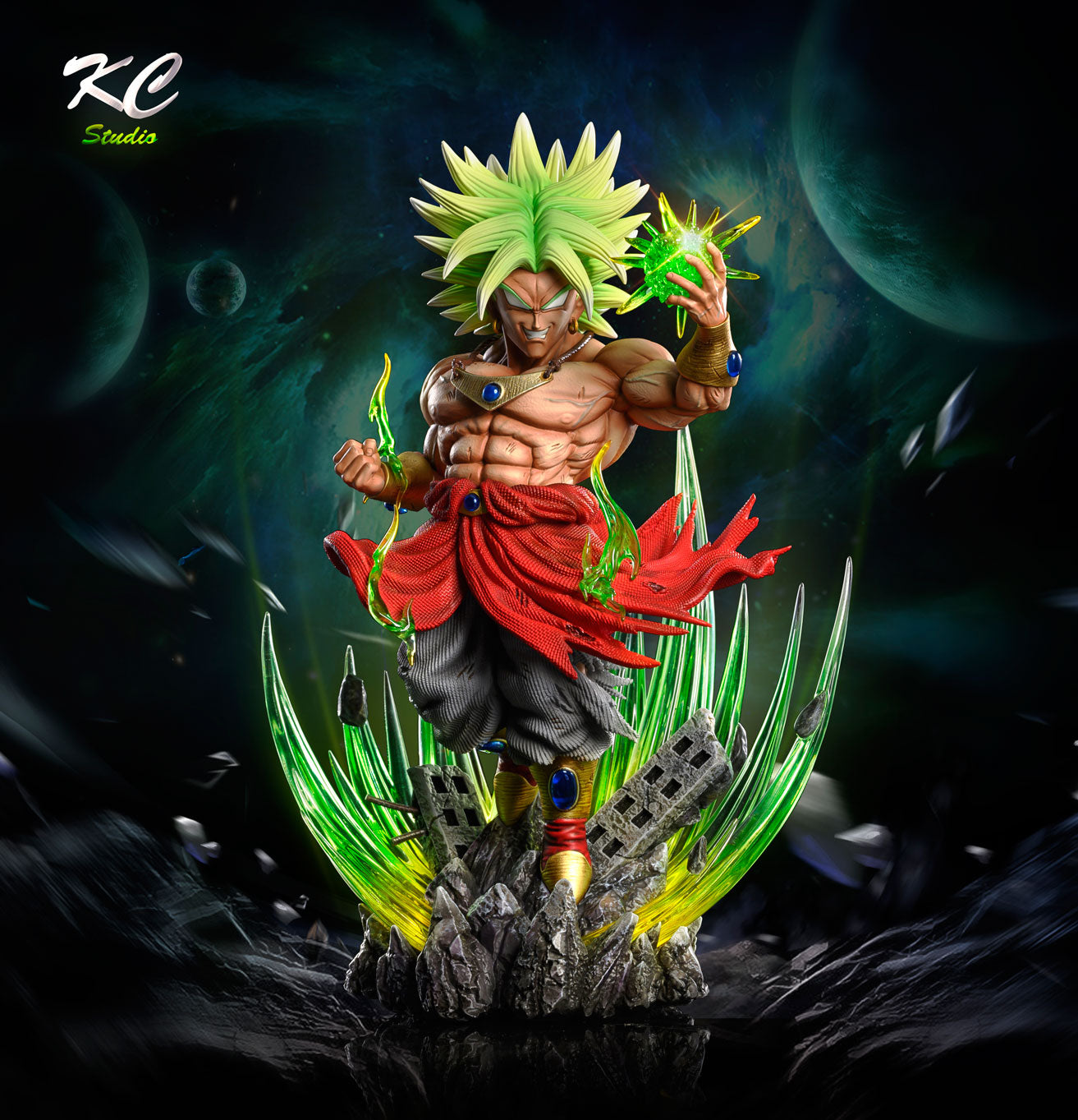 WCF Scale Standing Broly - Dragon Ball Resin Statue - Kc Studios [In Stock]
