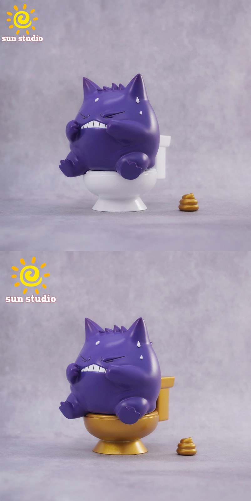Constipated Gengar - Pokemon Resin Statue - sun Studio [In Stock]