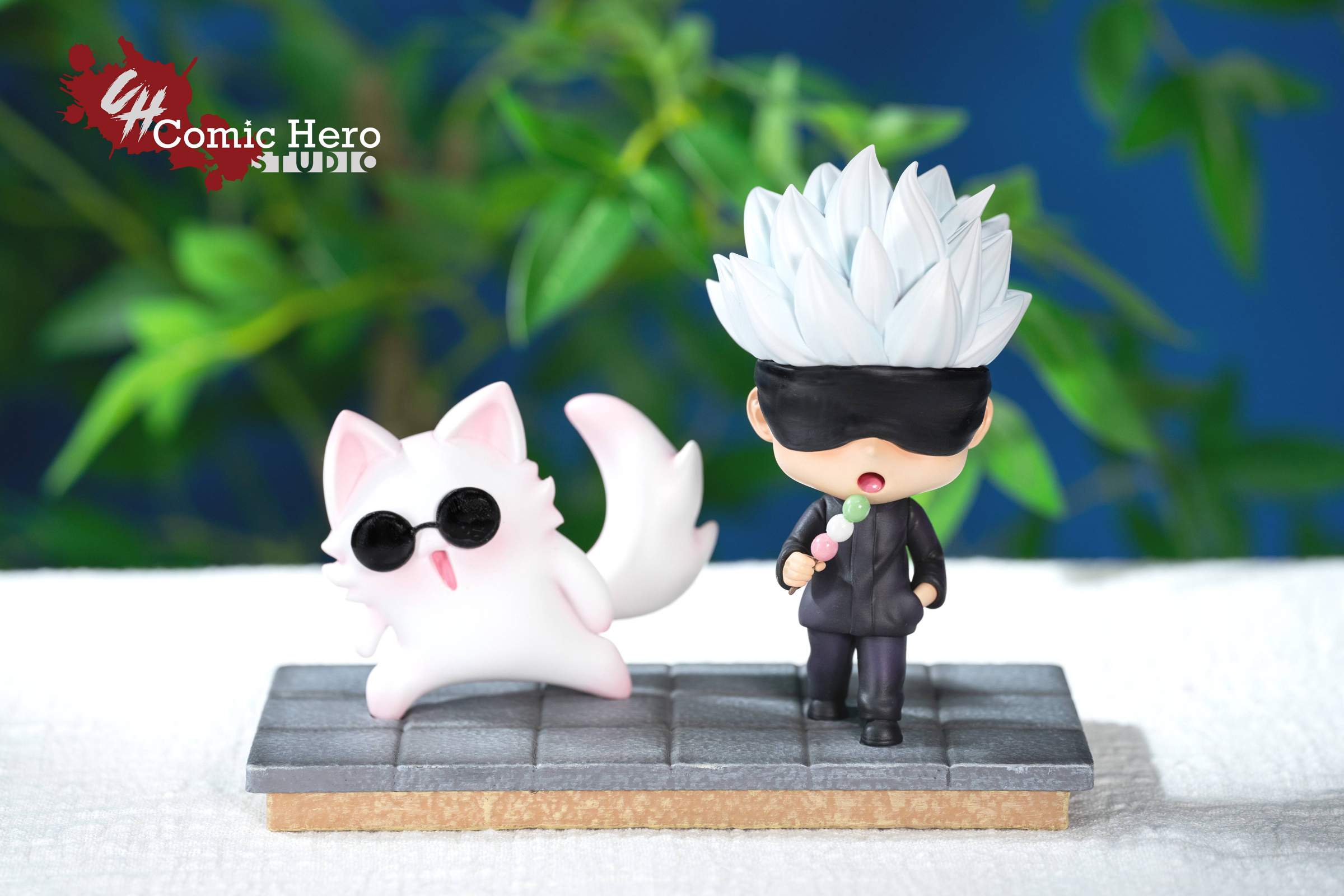 Satoru Gojo & Cat Ver. Satoru Gojo - Jujutsu Kaisen Resin Statue ...