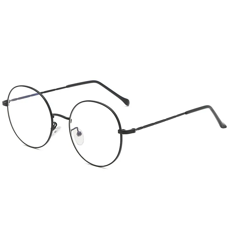 WHO CUTIE Round Clear Glasses Women Men Metal Frame Optical Lens 2020 ...