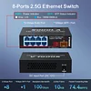 SODOLA 8-Port Unmanaged 2.5G Switch with 10G SFP+