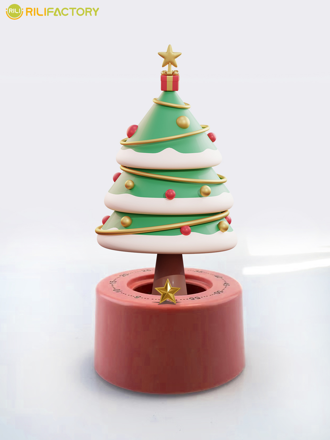 Christmas Tree Mechanical Timer-Customized