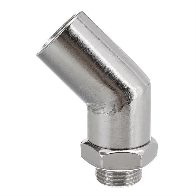 M18 x1.5 O2 Oxygen Sensor Extender 45 Degree