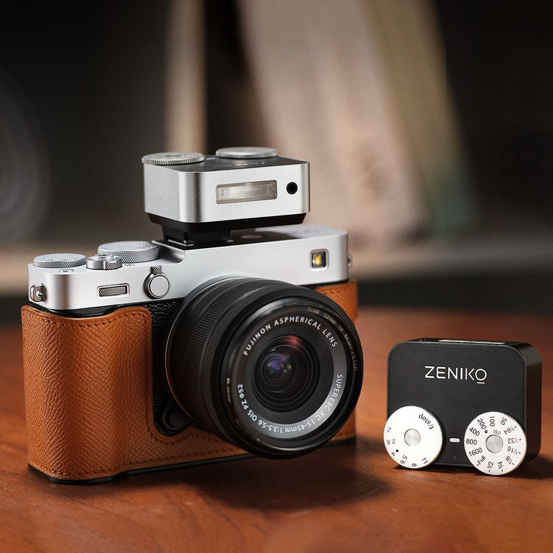 ZA12 Dual-Dial Auto-Exposure Camera Flash Mini Universal Retro ...