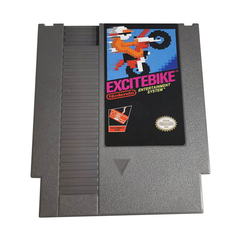8 Bit NES Game Card - Excite Bike - NES Games Cartridge - For NES ...