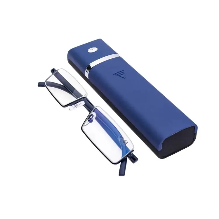 Reading Glasses Men Retro Half Frame Blue Light Eye Glasses Women ...