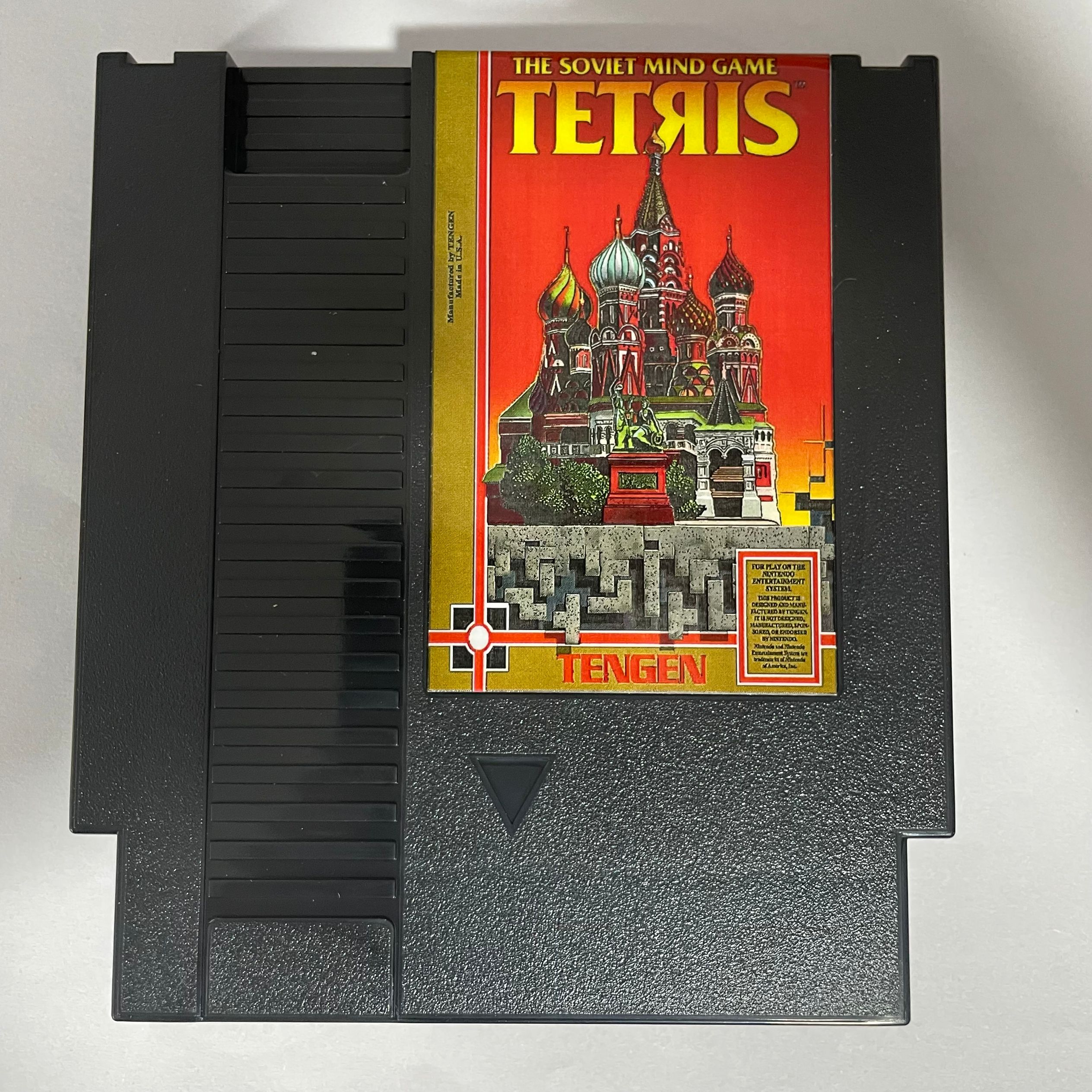 Tetris: The Soviet Mind Game NES For Nintendo Entertainment System ...