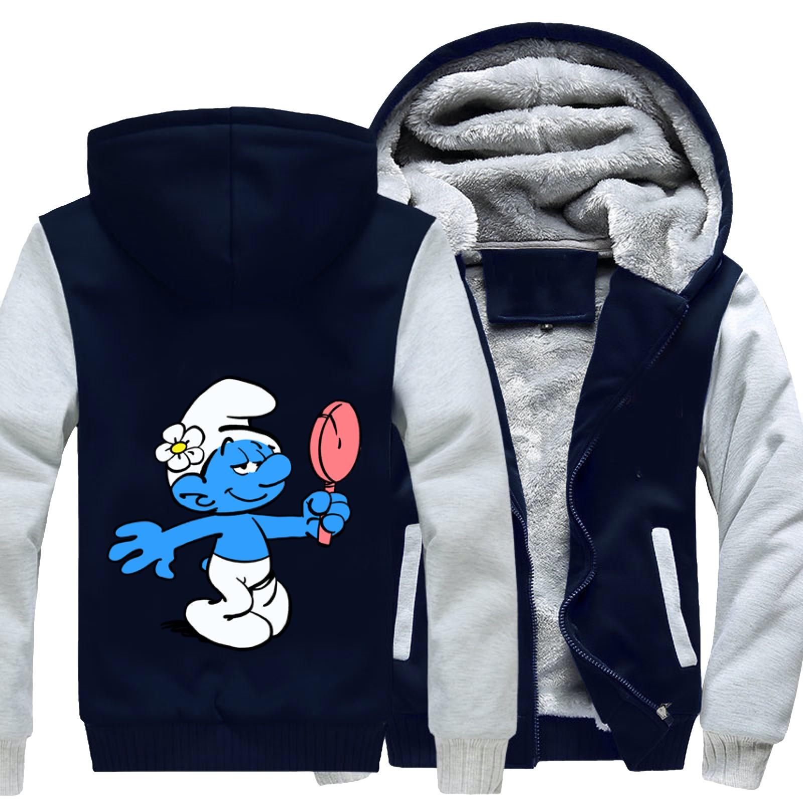 Vanity Of Vanities, The Smurfs Fleece Jacket