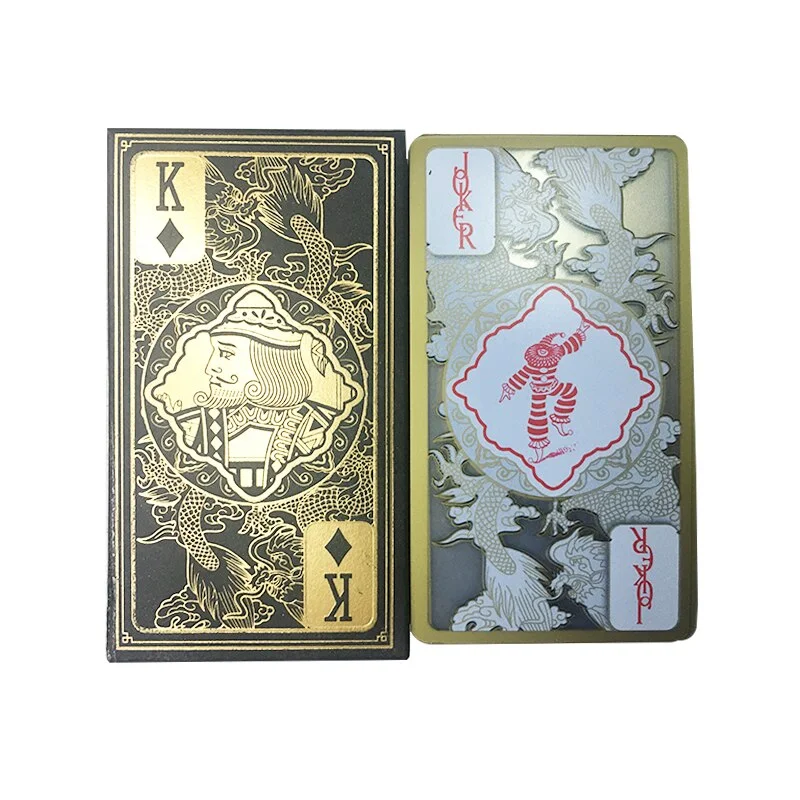 Uveng Transparent Plastic Playing Cards, High Quality, Waterproof ...