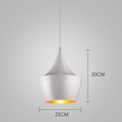 Modern Attractive Lamps E27 Musical Instrument Aluminum Pendant Lights ...