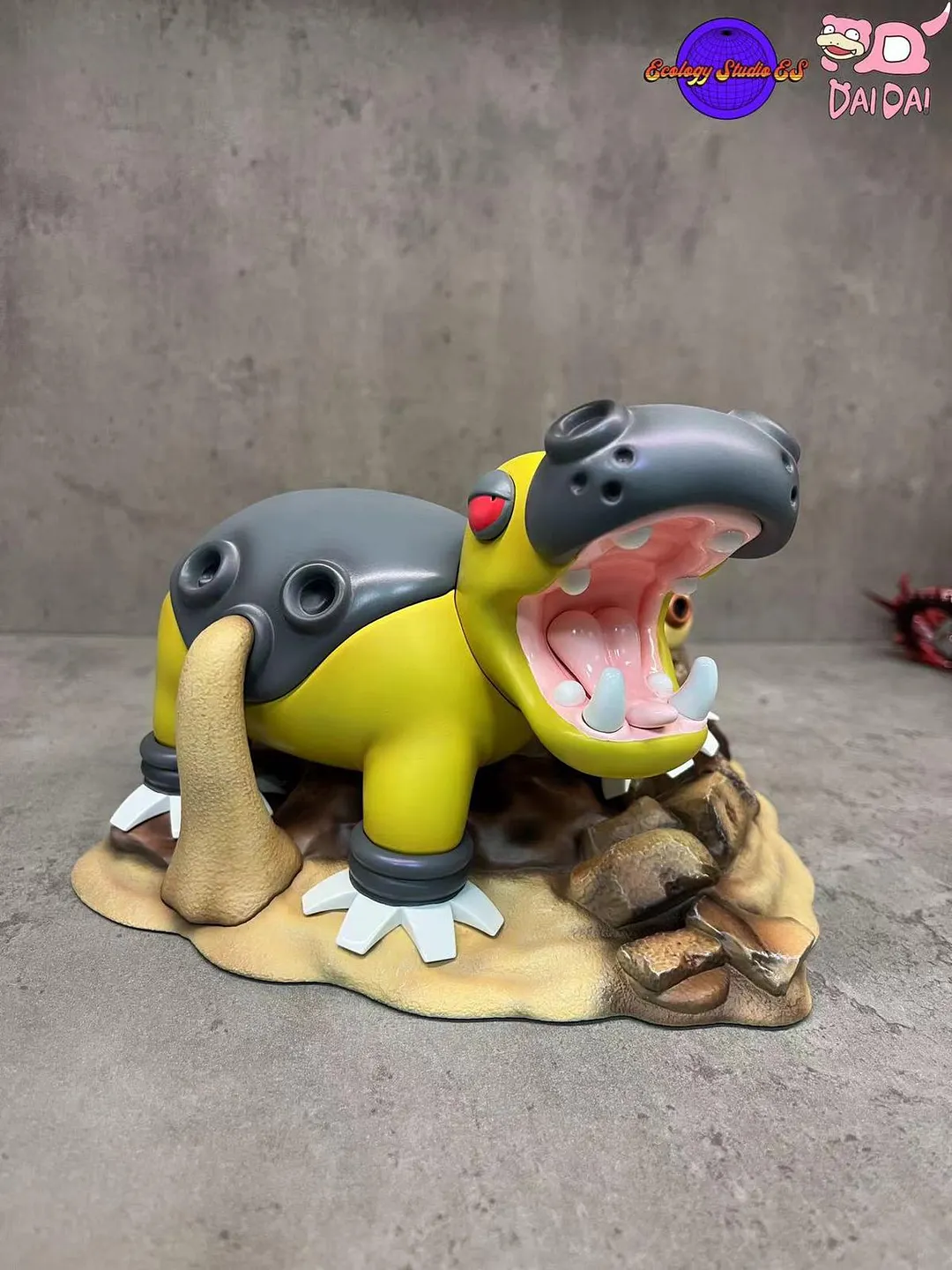 1/20 Scale World Zukan Original Colour Evolution of Hippowdon Set ...