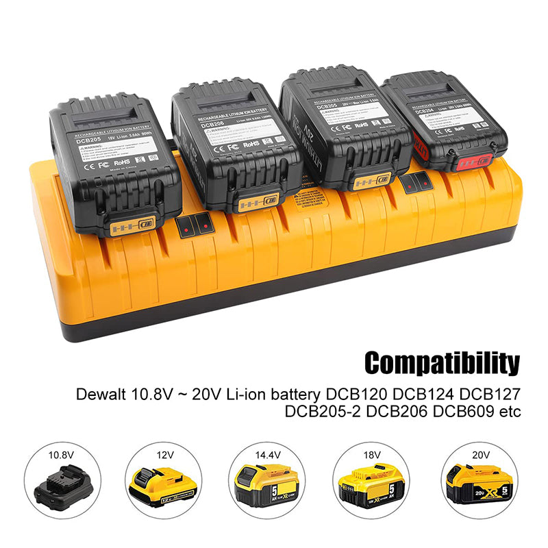 Saker Multi-Port 12V-20V Battery Charger