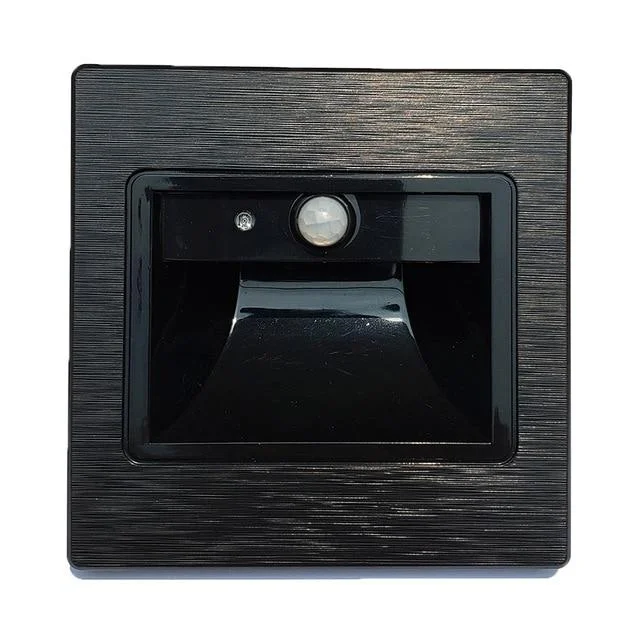 1.5W LED Embedded Wall Light,Intelligent lamp,PIR Sensor Stair Light ...