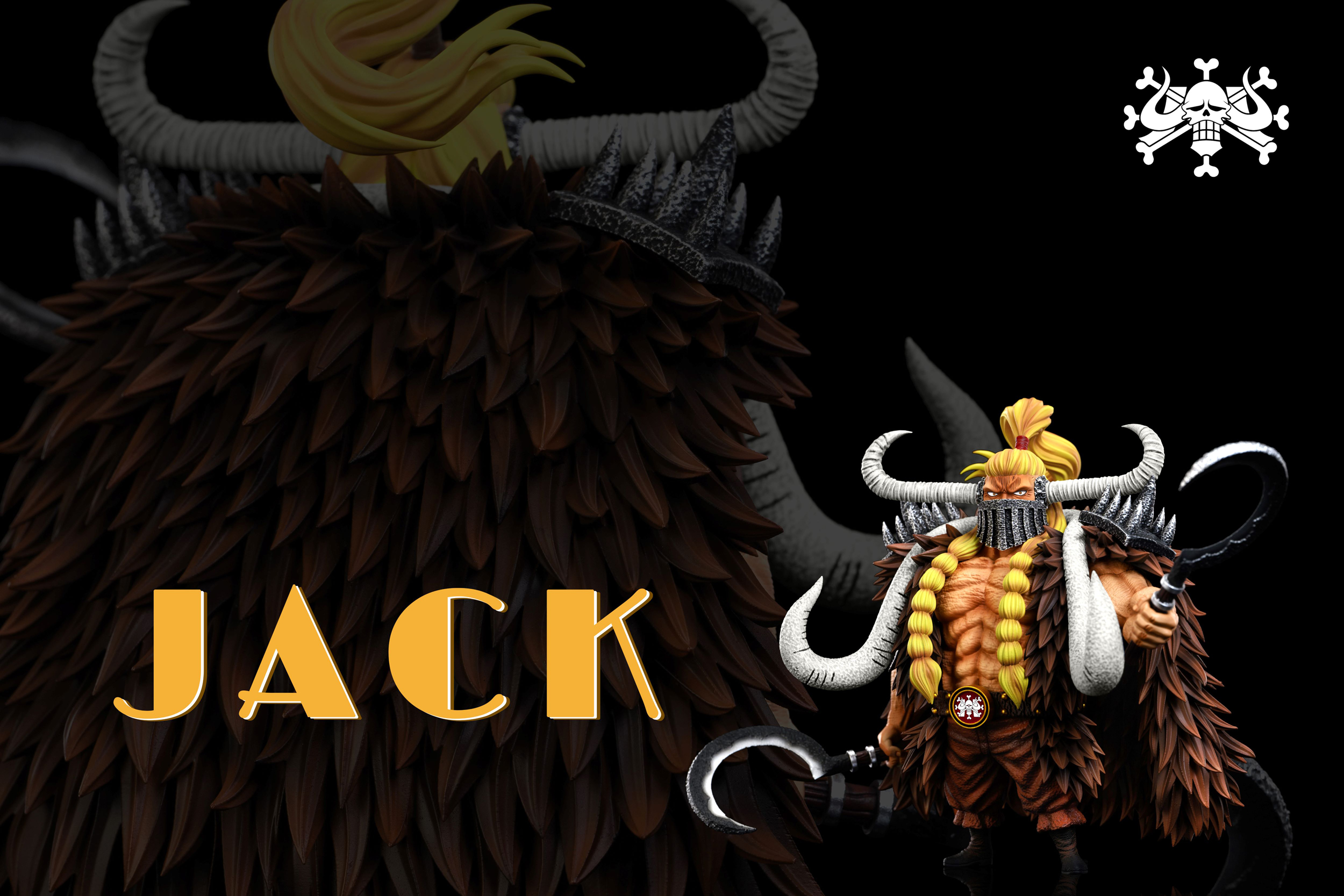 Jack - ONE PIECE Resin Statue - A Plus Studios