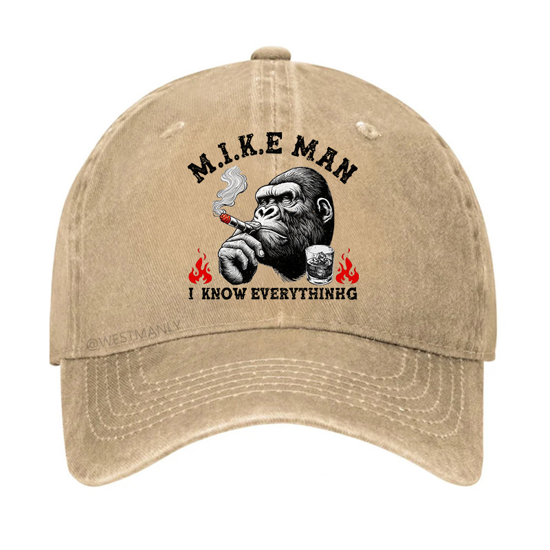 Mike Man I Know Everything Caps