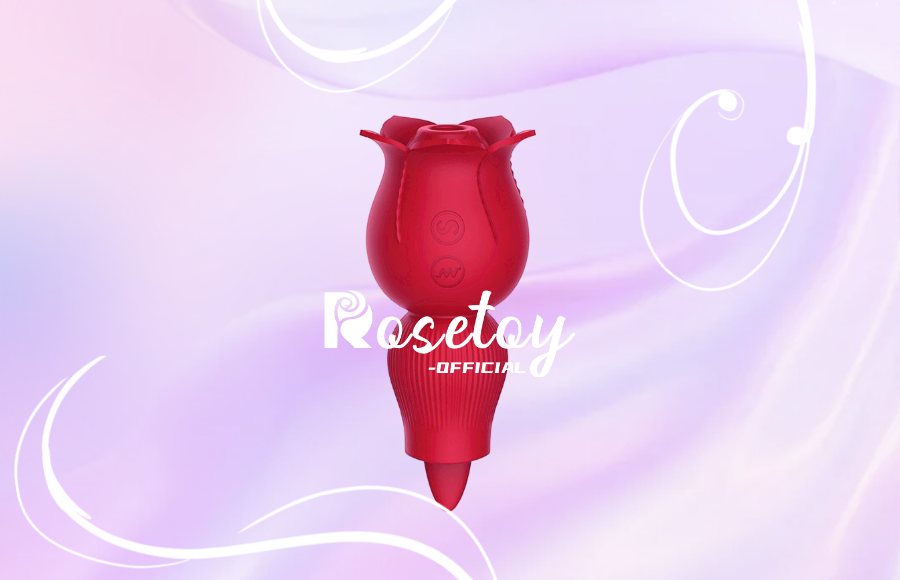 How to Use The 2in1 Sucking Rose Toy with Tongue -Rose Toy