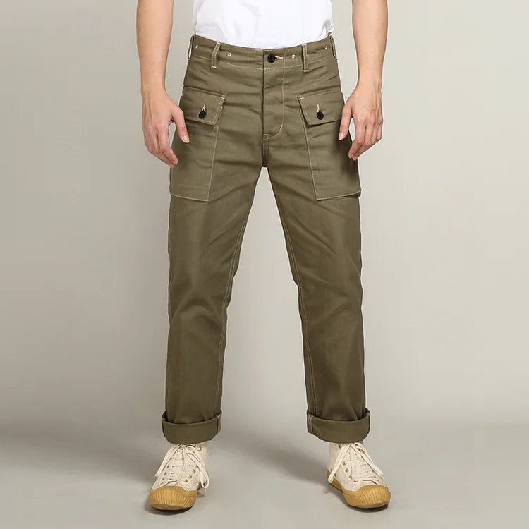 American Retro American World War II USMC P44 Casual Pants