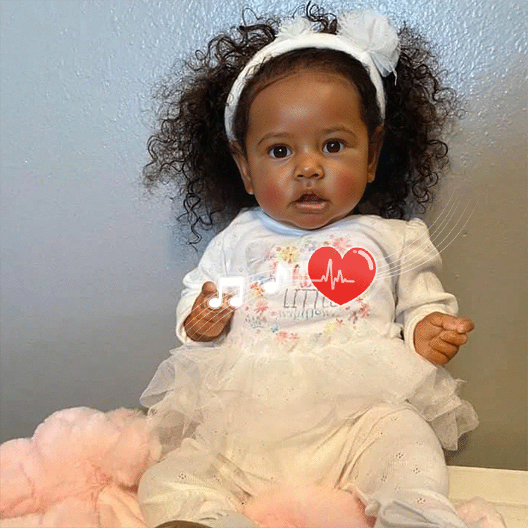 Rebornartdoll® 𝐇𝐞𝐚𝐫𝐭𝐛𝐞𝐚𝐭💖 & 𝐒𝐨𝐮𝐧𝐝🔊 - Realistic Baby Toy