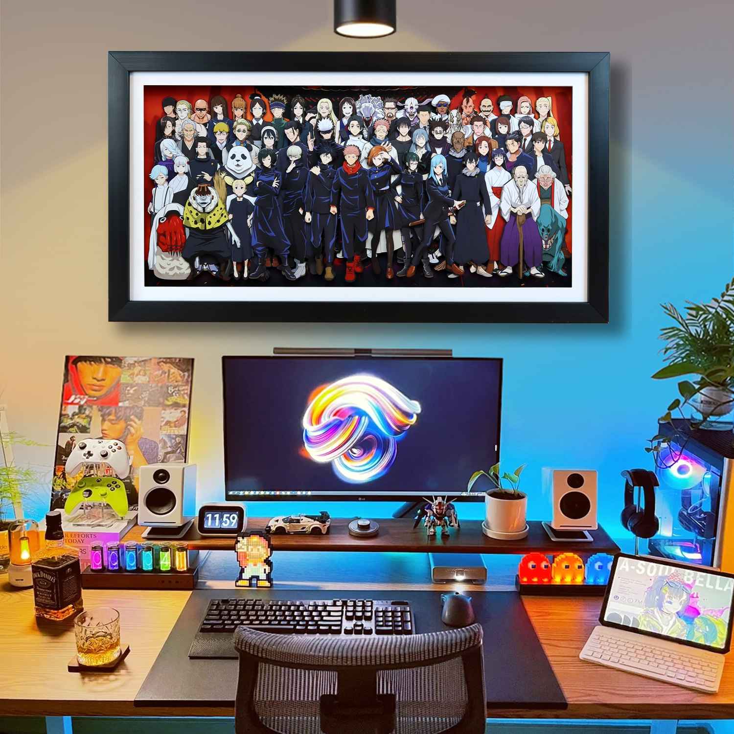 3D Decorative Paint of All Characters of Jujutsu Kaisen - Jujutsu ...