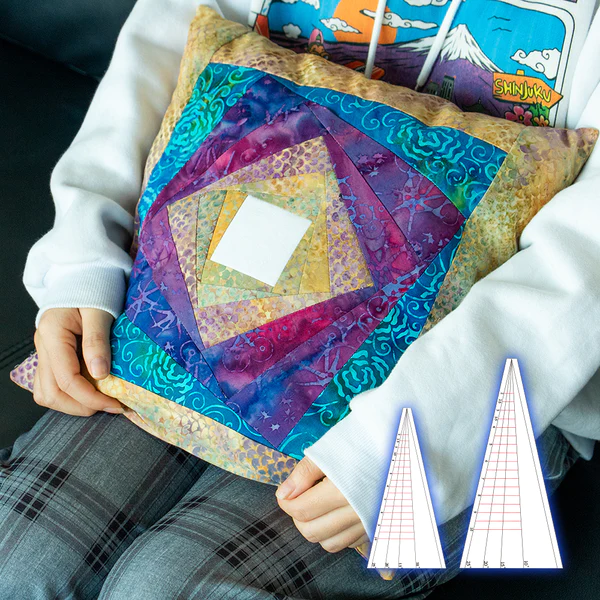 Swirl Patchwork Quilt Template Ruler