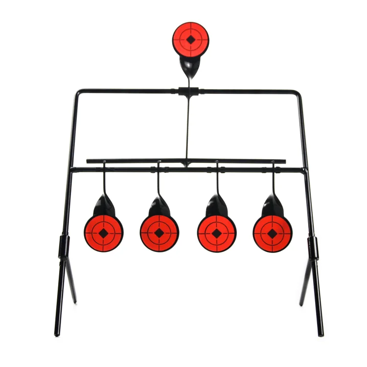 Auto Resetting Target for Air BB Gun Paintball Shooting Practice