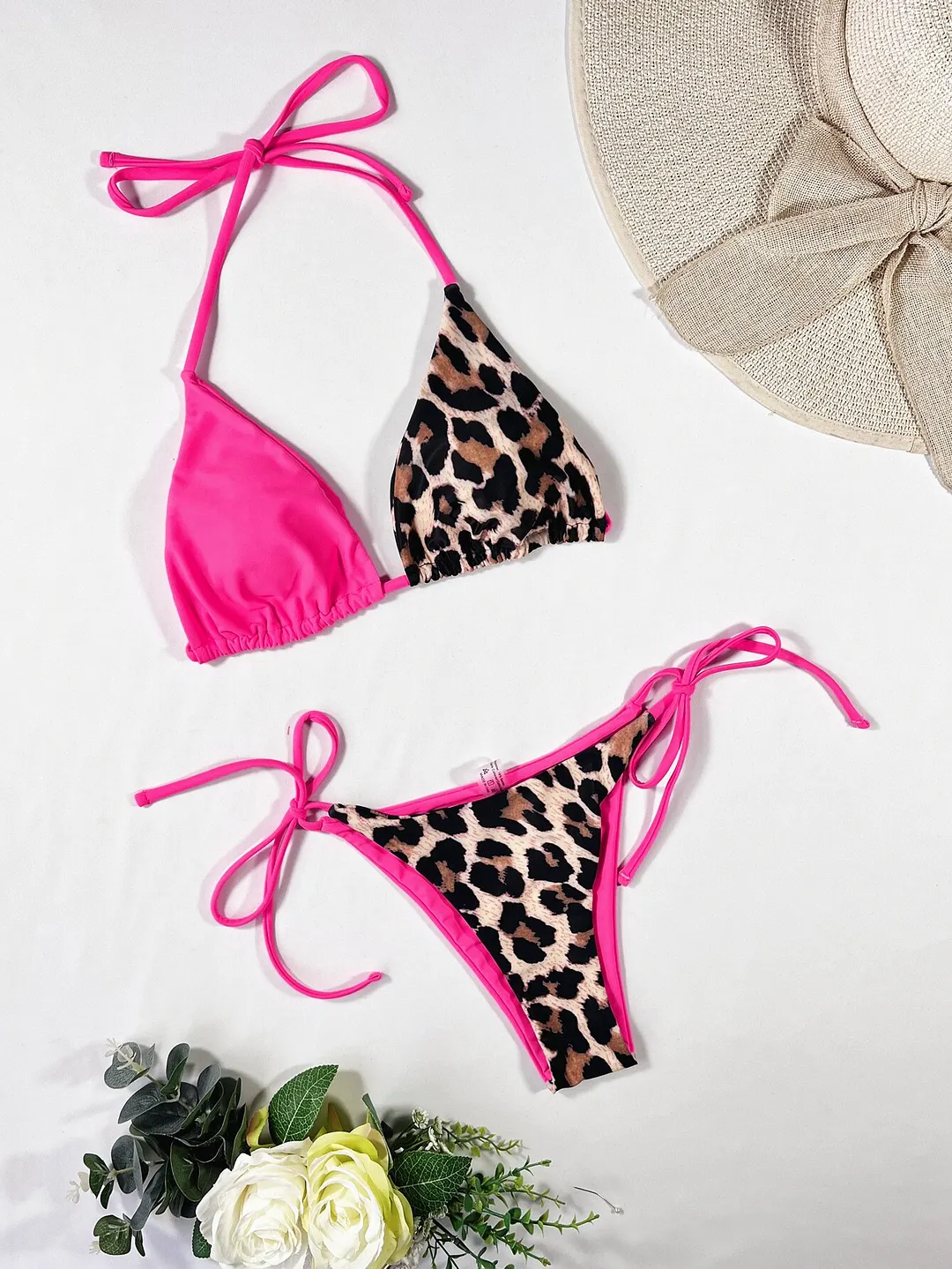 Billionm Leopard Swimsuit 2022 New Micro Bikini Summer Beachwear Set ...