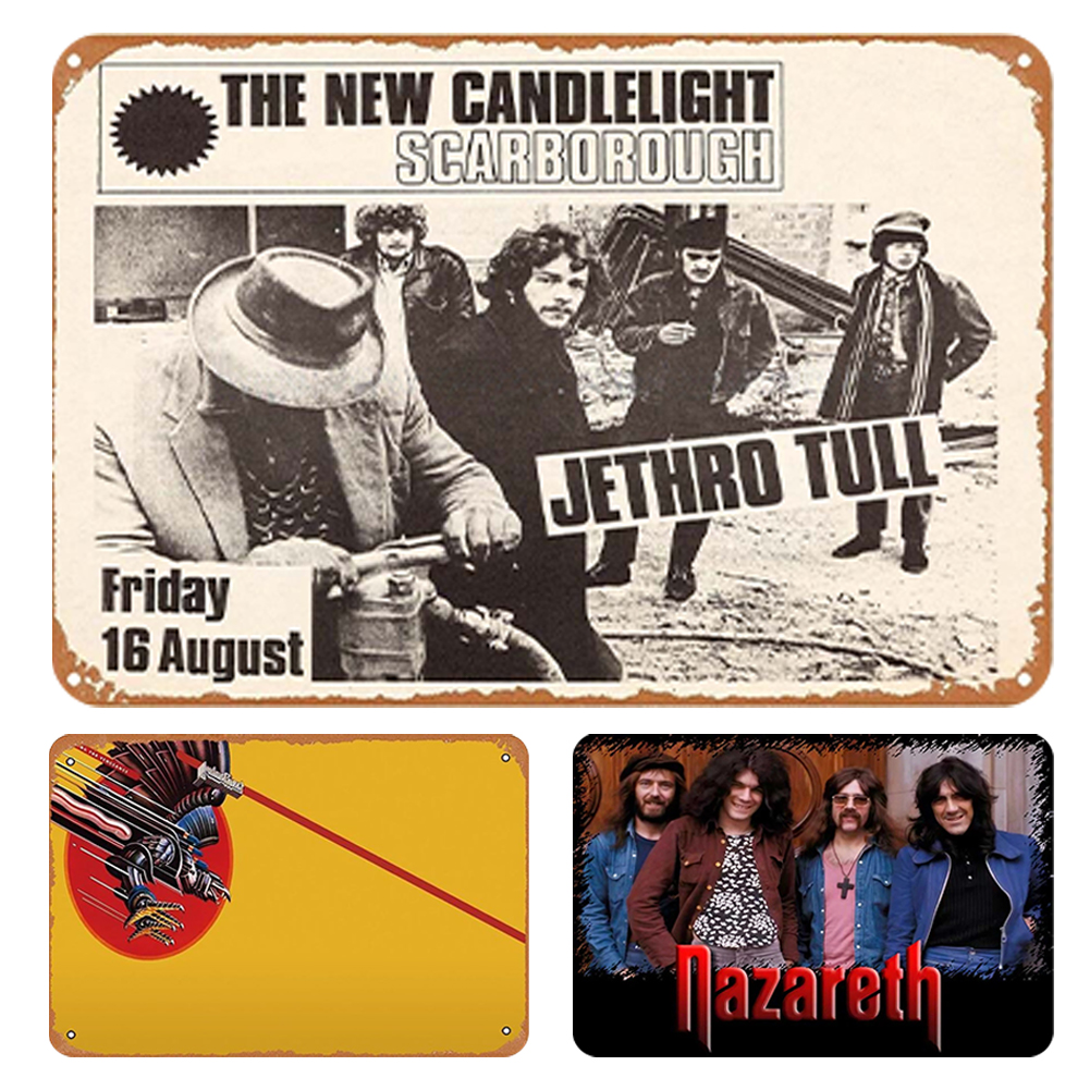 (Multi Style)Band - Metal Tin Signs(8*12Inch)