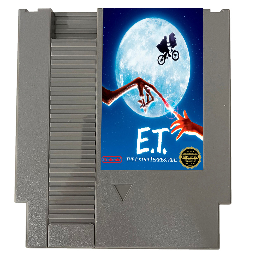 E.T.: The Extra Terrestrial NES For Nintendo Entertainment System ...