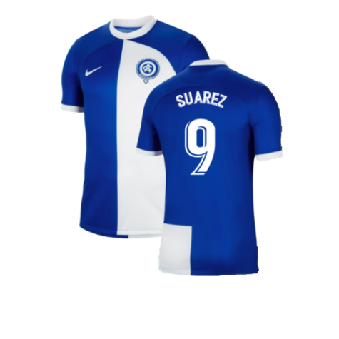 Atletico Madrid Luis Suárez 9 Away Shirt Kit 2023-2024