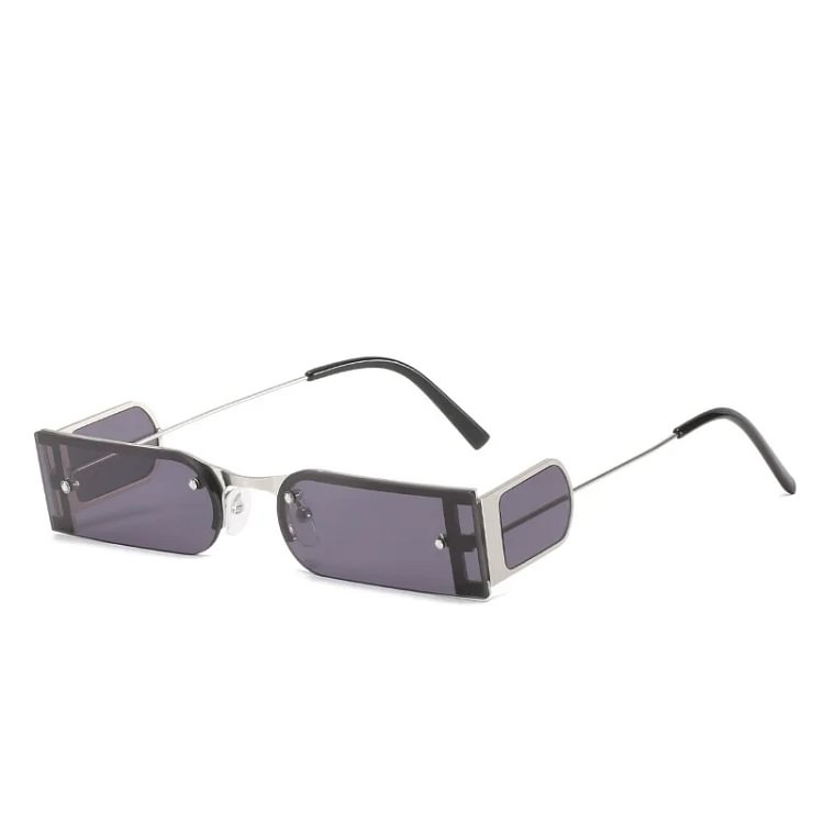 Vintage Small Frame Rectangle Sunglasses For Men Women Luxury Brand ...
