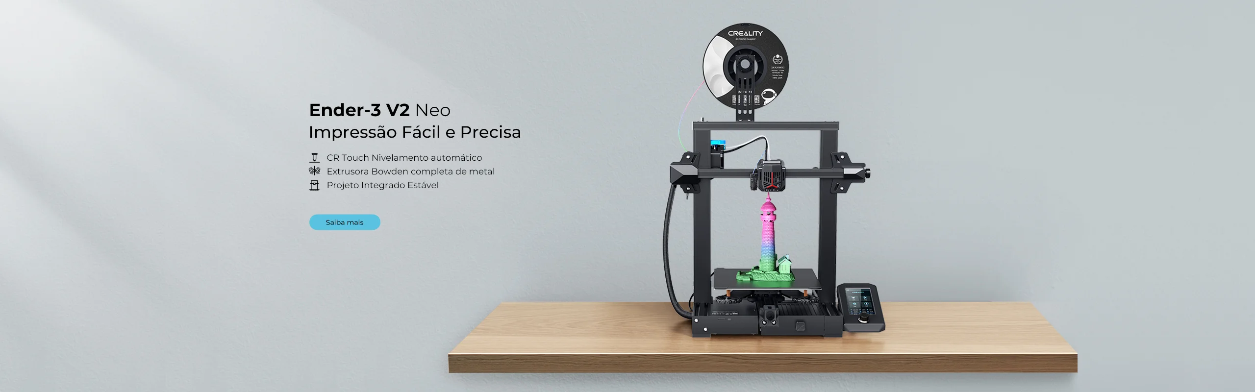 Impressora 3D Ender-3 V2 Neo - Creality 3D