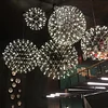 Firework Ball Pendant Lighting Fixtures Chrome/Gold Stainless Steel ...
