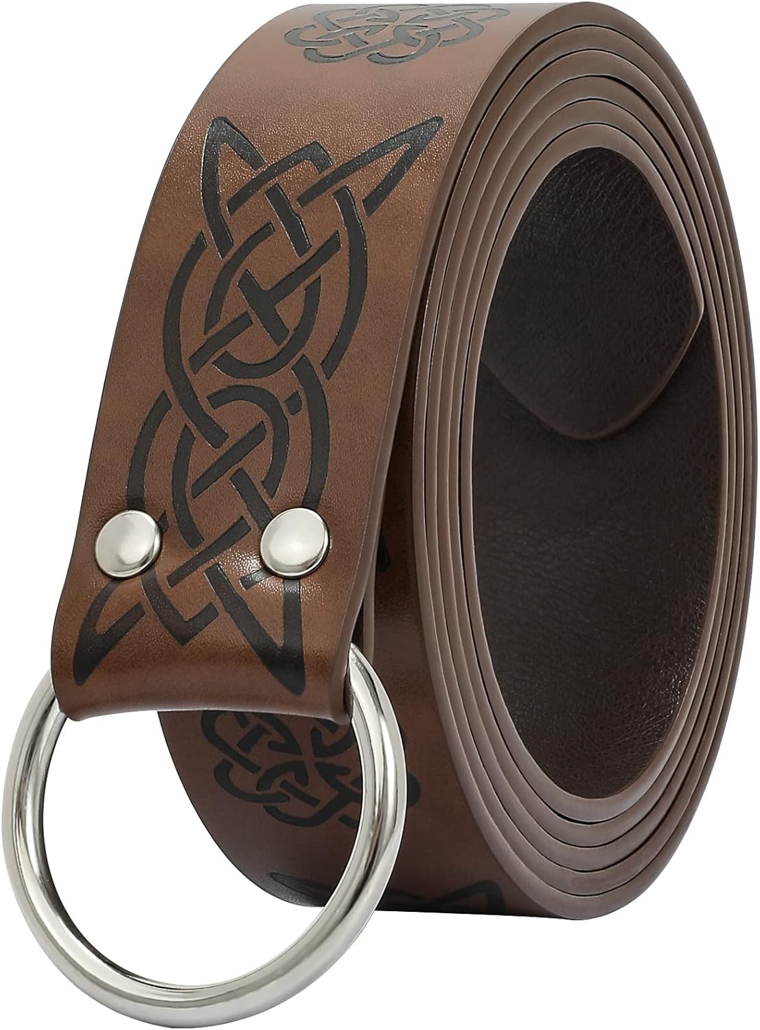 Medieval Vintage Belt For Men Embossed Leather Renaissance Knight Belt ...