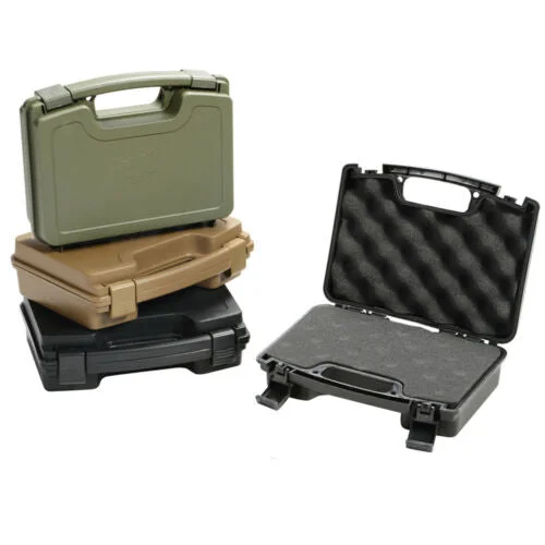 GUGULUZA | Pistol Storage Case Handgun Revolver Plastic Box Hunting