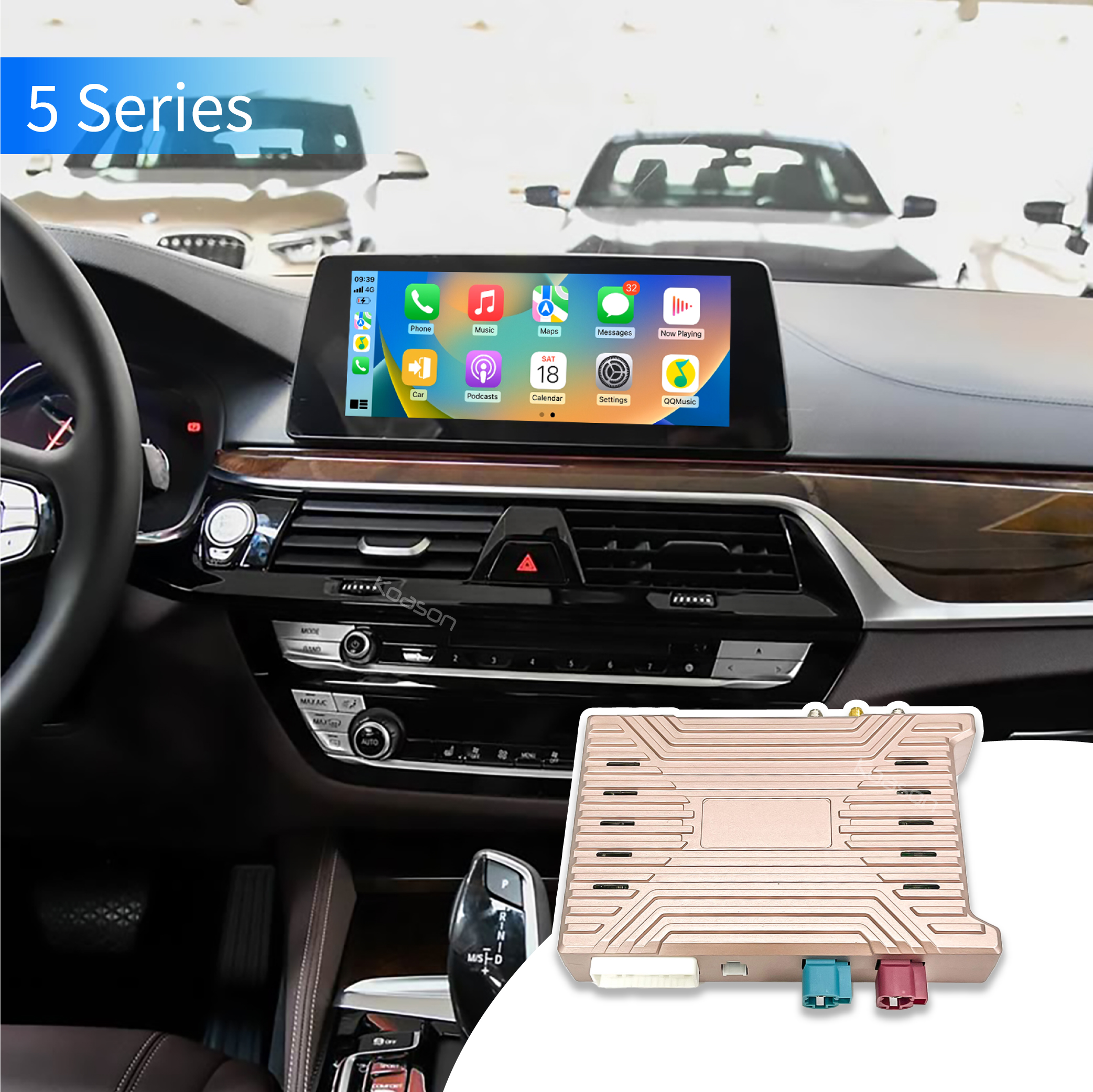 KOASON BMW MGU EVO Android Decoder CarPlay Interface Box for BMW X1 X2 ...