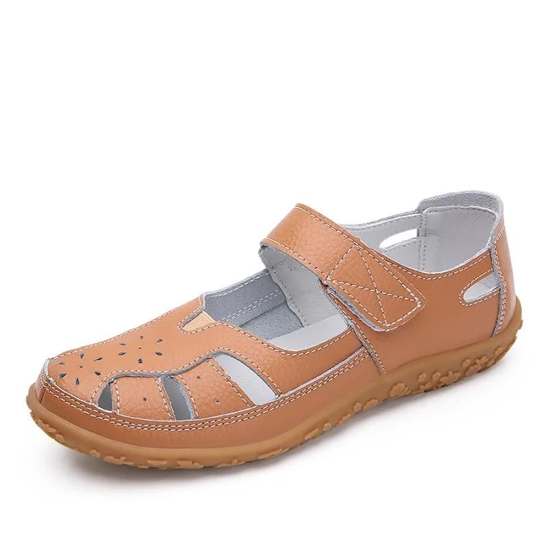 Women's Soft Loafers Closed Toe Walking Sandals