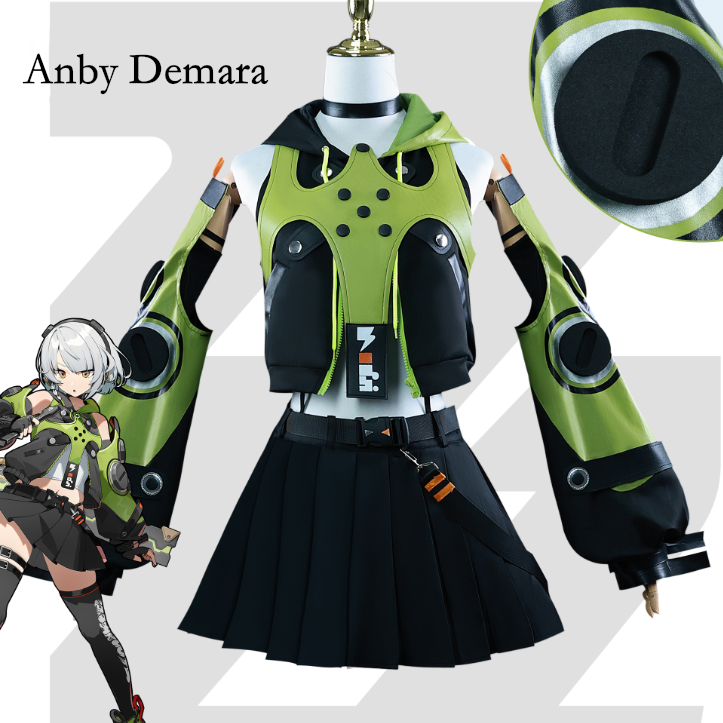 Zenless Zone Zero Anby Demara cosplay Full set of clothing