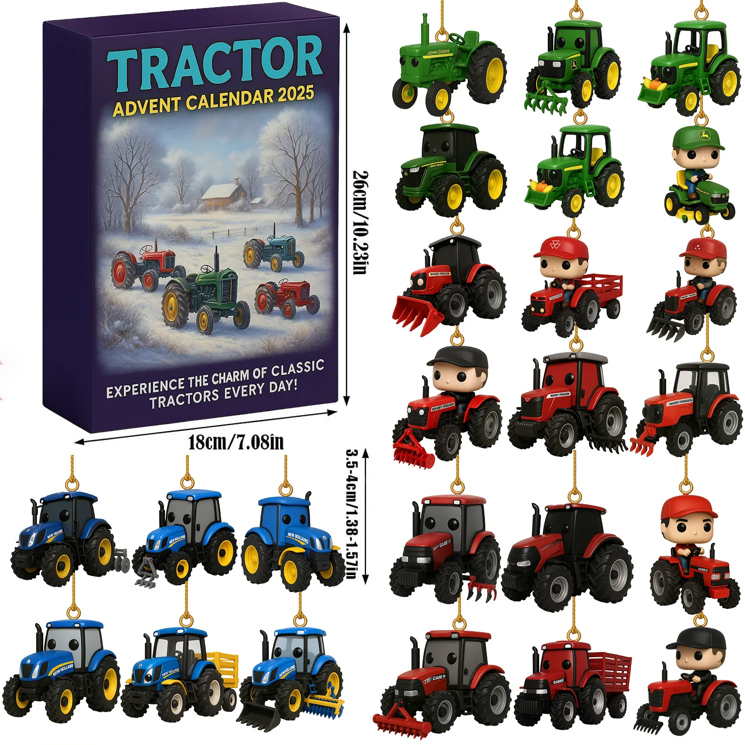Classic Tractor Advent Calendar 2025