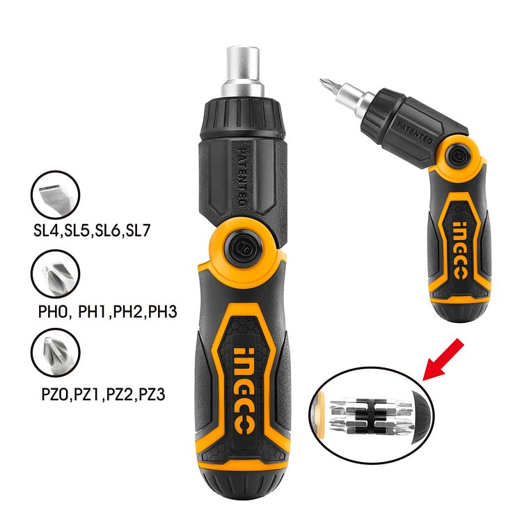 INGCO™️ 13 IN 1 Ratchet Screwdriver Set