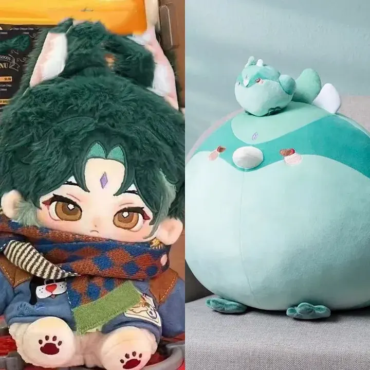 Genshin Toys Genshin Impact Xiao&Xiao Puppet Plushie Combo Pack
