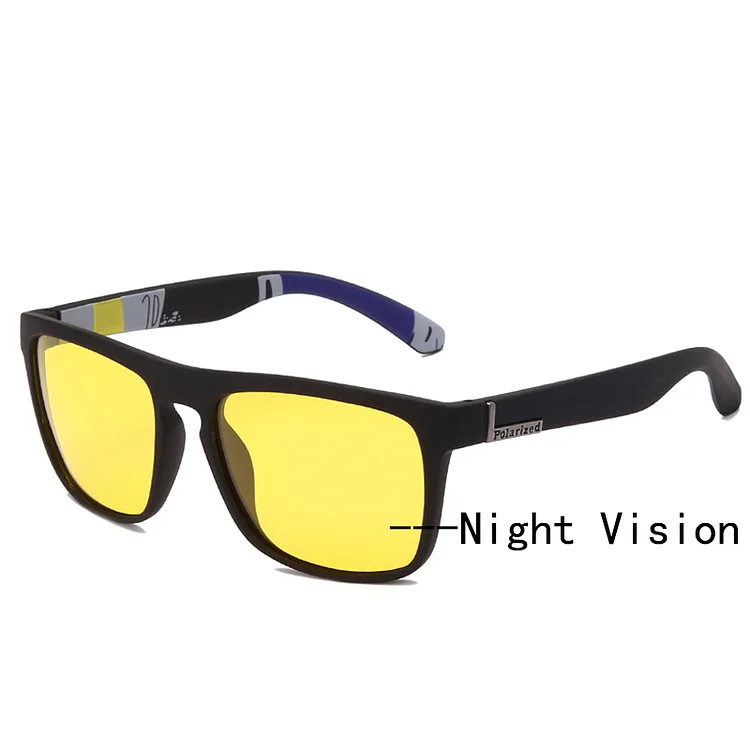WarBLade Night Vision Sunglasses Men Women Polarized Sun glasses Yellow ...