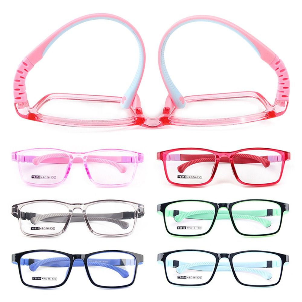 Kids Glasses Removable Silicone Eyeglasses Ultra Light Frame Glasses ...
