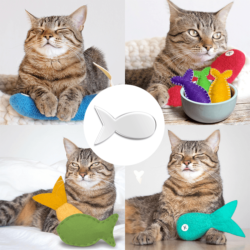 Cute fish Sewing template- Makes a great catnip toy for kittens