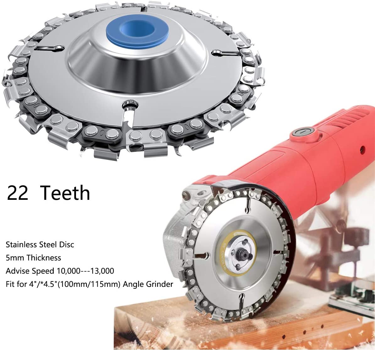 Wood Carving Chain Disc