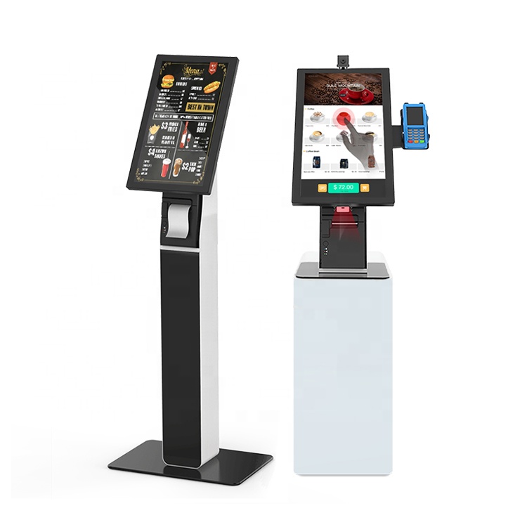 21.5 '' Indoor RFID Queue Management System Kiosk RFID Advertising ...