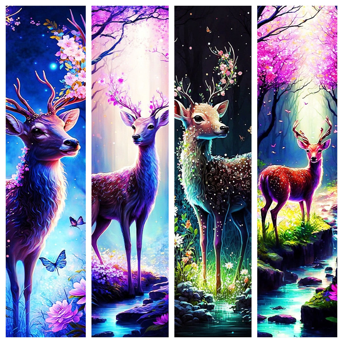 Full Round/Square Diamond Painting Kits | Deer