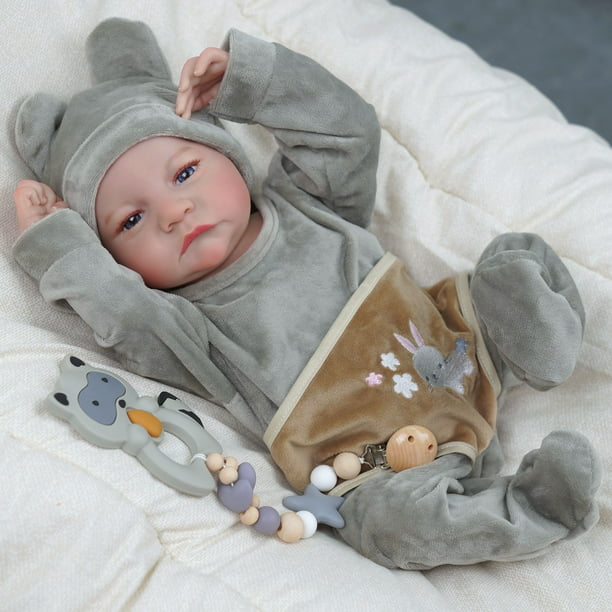 JIZHI Lifelike Reborn Baby Dolls 20 Inch Realistic Newborn Baby Dolls ...