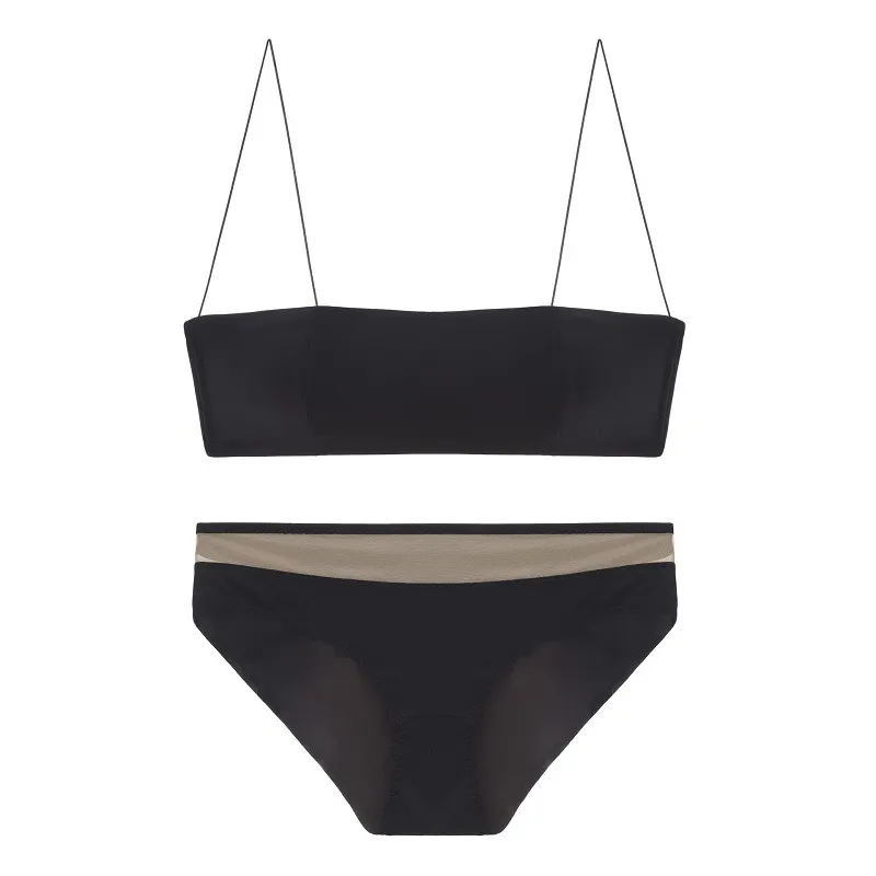 Uaang Uaang Ultra-Fine Shoulder Strap Beauty Back Underwear Green Girl ...
