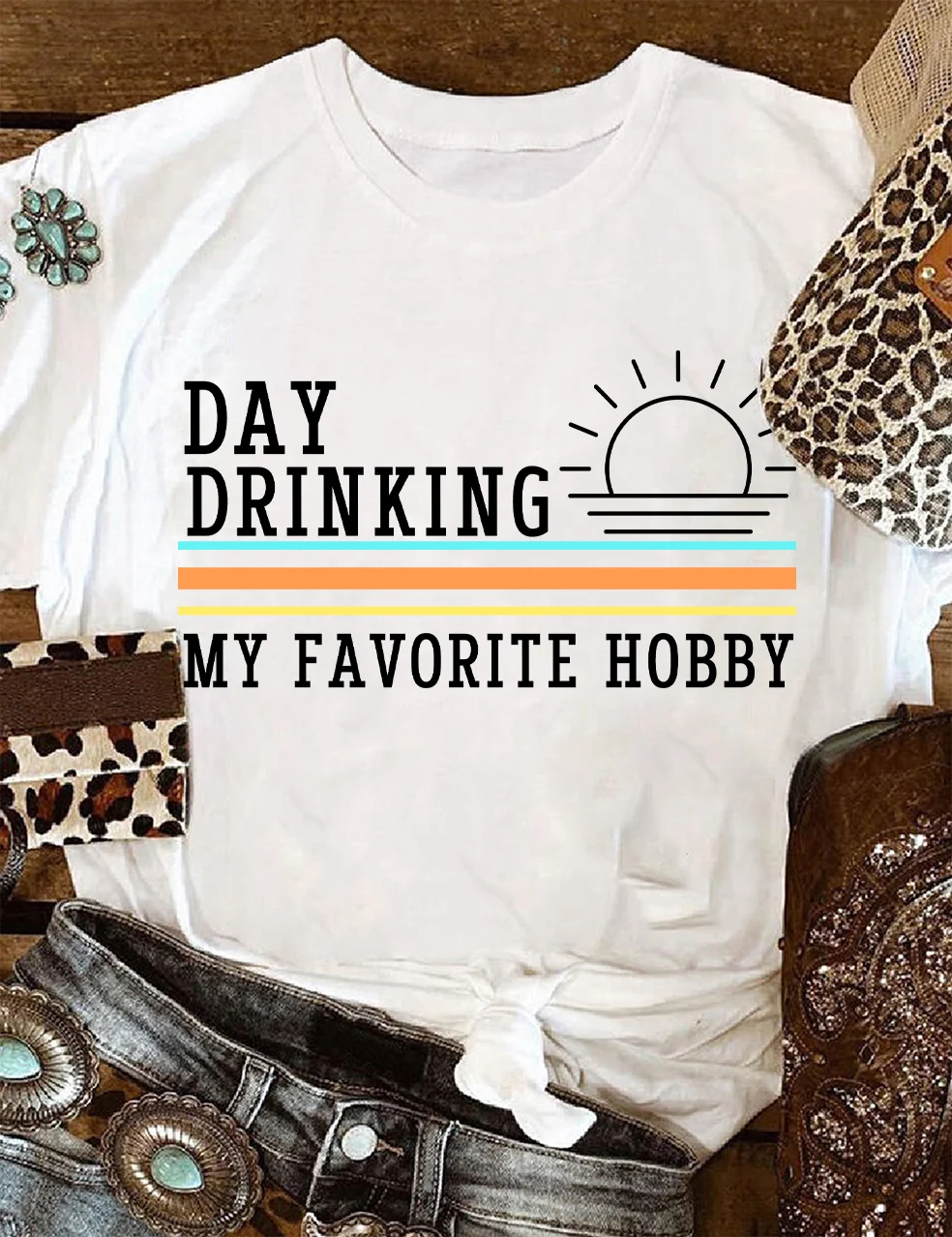 Day Drinking My Favorite Hobby T-Shirt