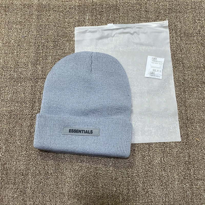 FEAR OF GOD ESSENTIALS Knitted Wool Hat ESSENTIALS Beanie